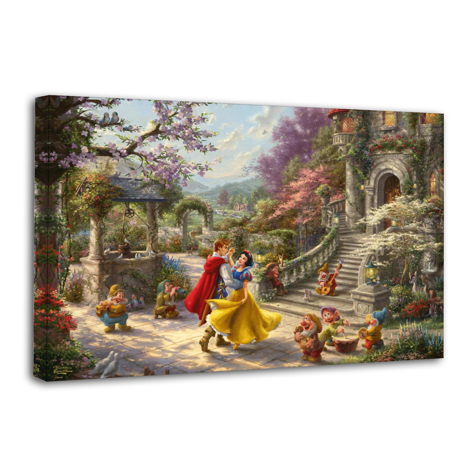 Snow & Prince Dancing in The Sunlight Dwarfs Posters Art Print Wall ...