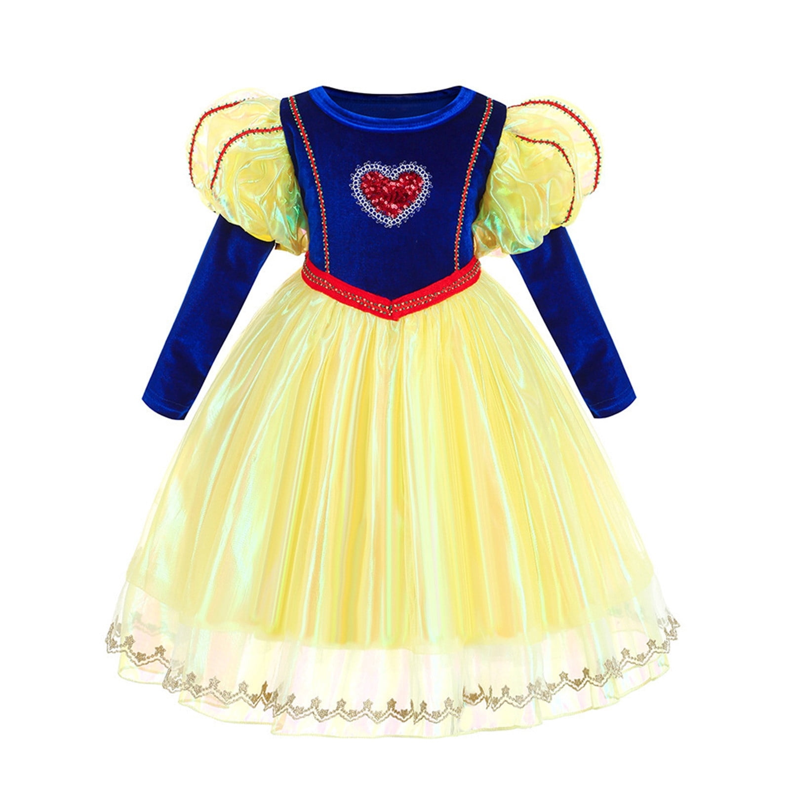 Snow Princess White Dress Cosplay Costumes for Girls, Halloween Fairy ...