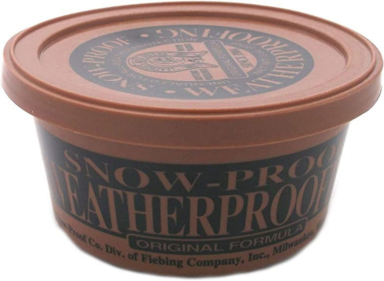 Fiebing's Snow Proof 3oz Weatherproofing Leather Conditioner - Softens ...