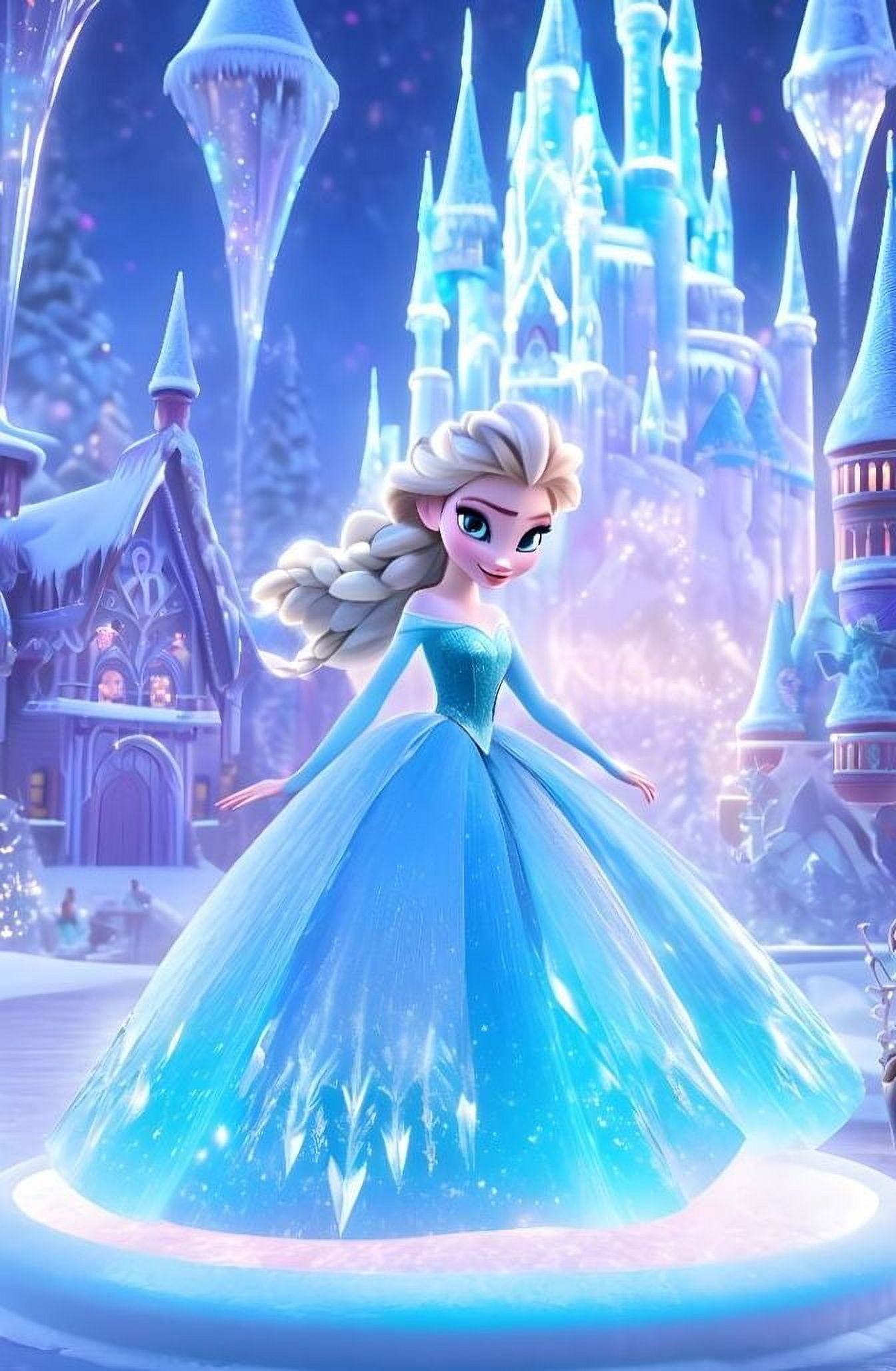 Snow Queen DIY 5D Diamond Painting Kits for Adults Diamond Art Princess ...