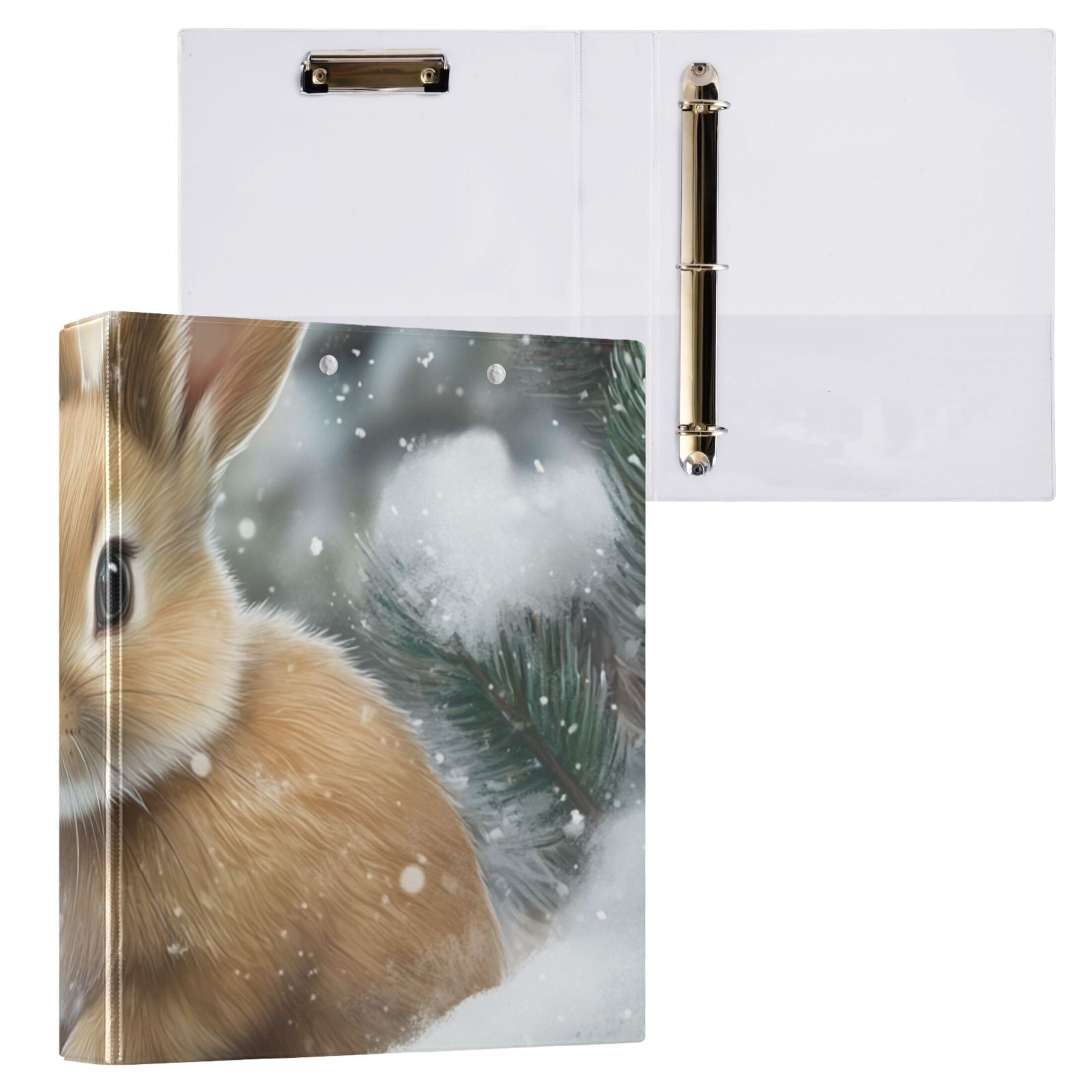 Snow Rabbit Binders (2) - Document folders for ecommerce - Walmart ...