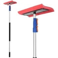 Snow Rakes Roof Rake, 5-12 Ft Extendable (Up to 18 Ft Reach ...