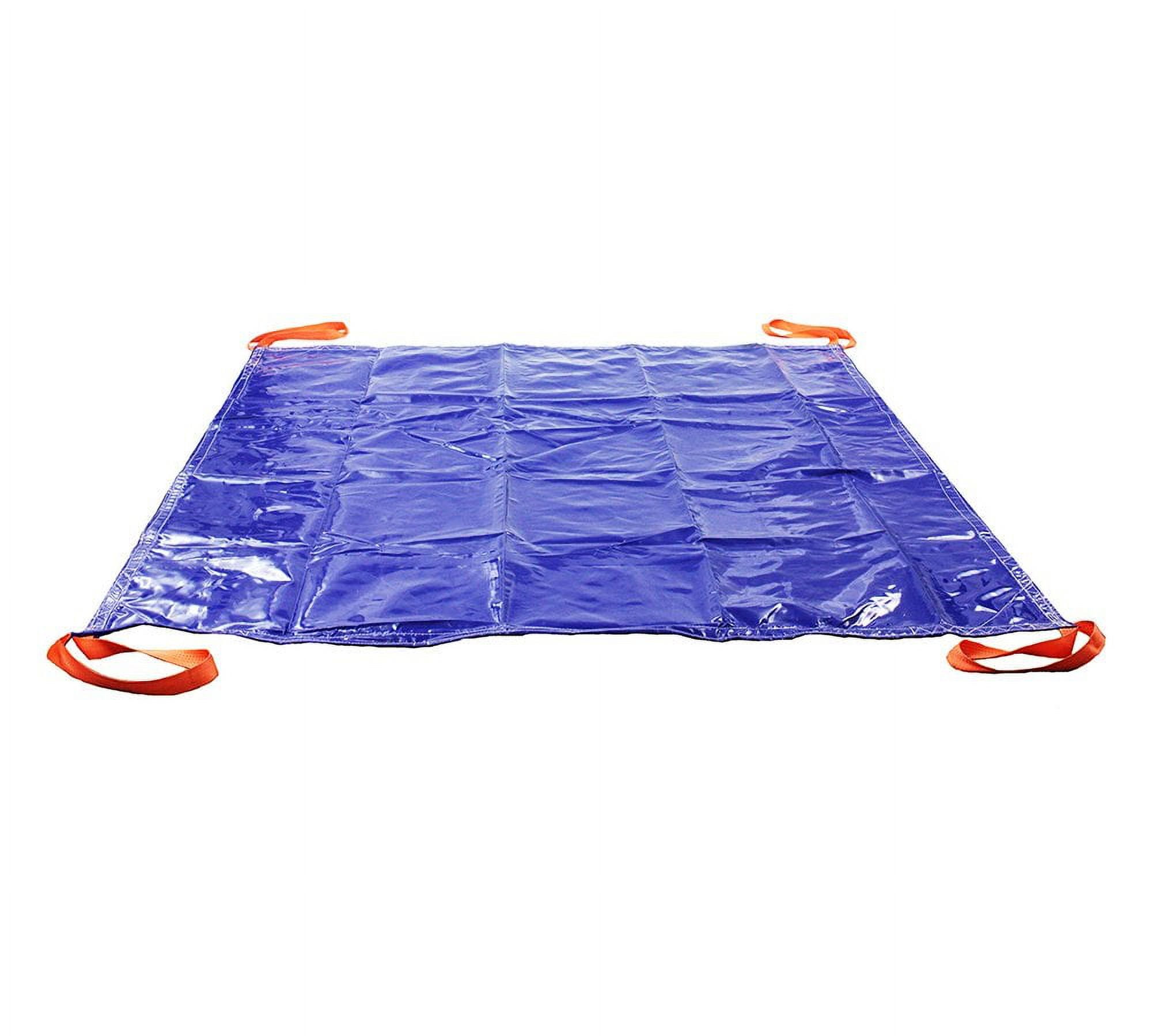 Snow Removal Tarps Snow Tarp Demo 12' x 12' 26 oz Vinyl w/Webbing Loop ...