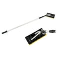 Snow Roof Rake 21ft Telescoping Aluminum Snow Removal Tool for Roof ...