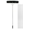 Snow Roof Rake, 4.8-20FT Extendable Snow Removal Tool, 25” Wide Blade ...