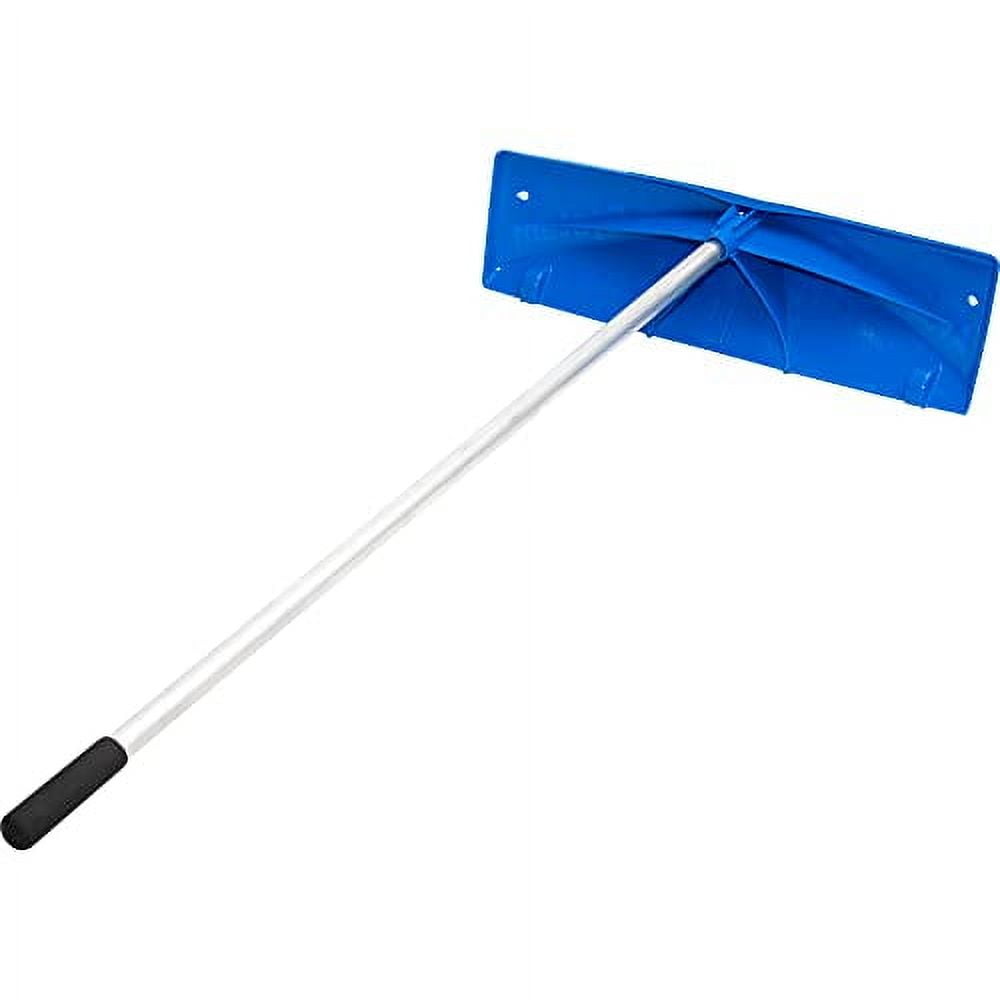 Snow Roof Rake Deluxe, Easy Snow Removal from Roof, Prevents Ice Dams ...
