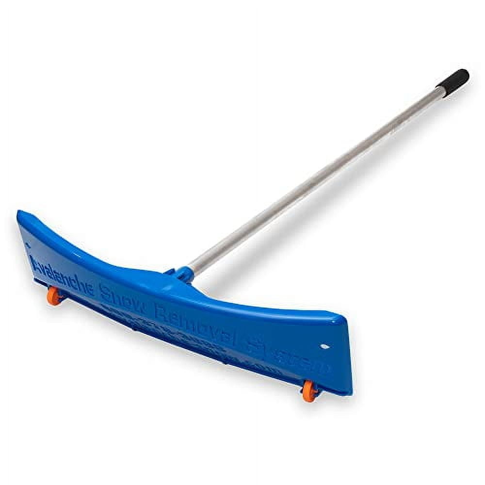 Snow Roof Rake Deluxe, Easy Snow Removal from Roof, Prevents Ice Dams ...