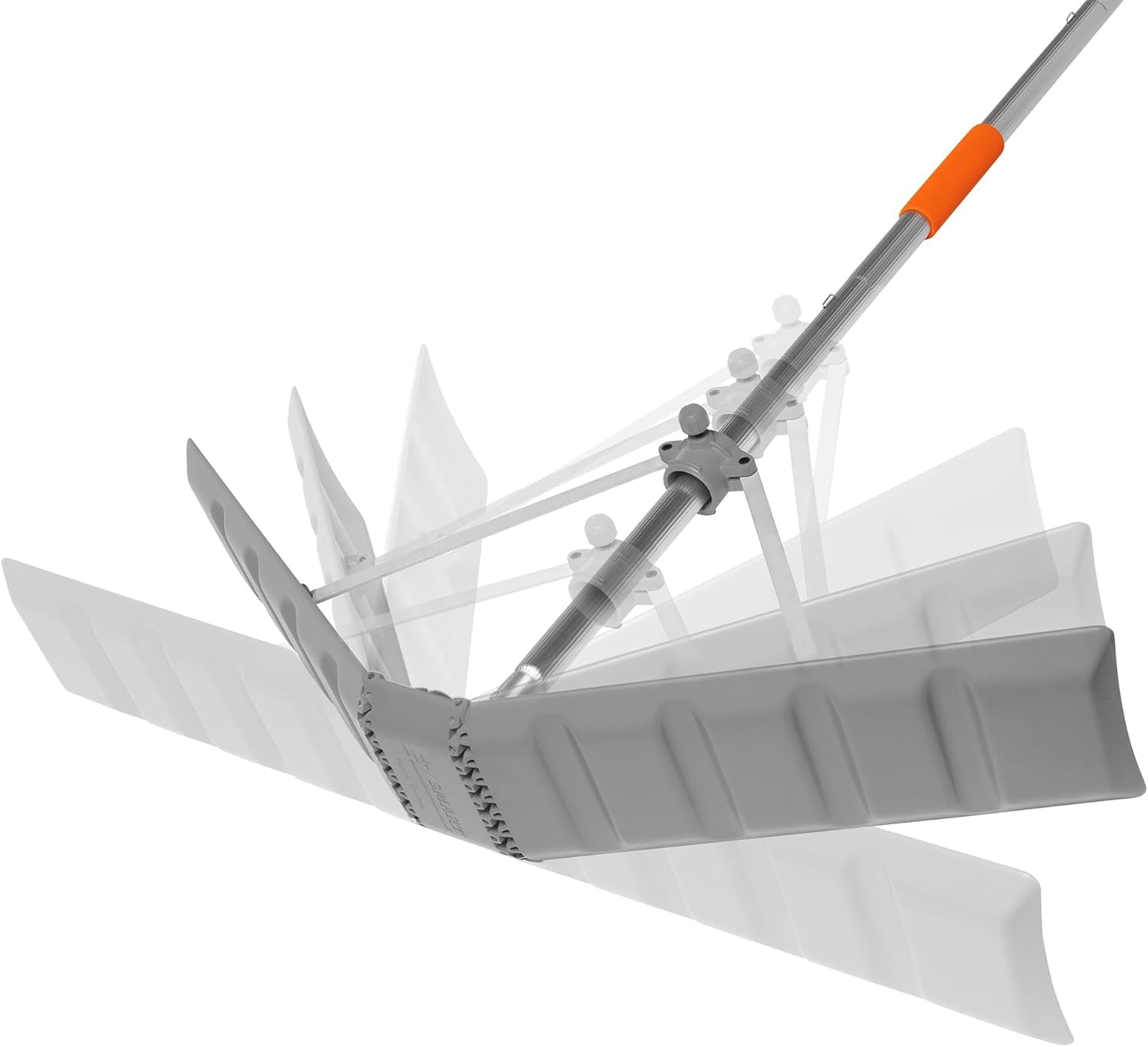 Snow Roof Rake w 16ft Pole, Easy Snow Removal from Roof, Prevents Ice ...
