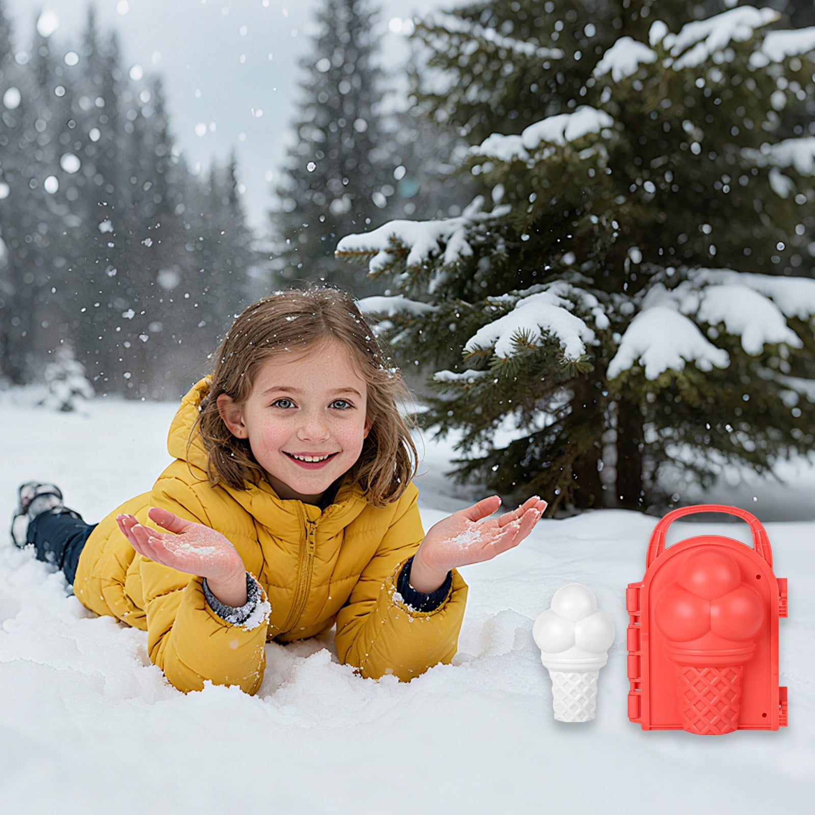 Snow and Sand Mold, Snow Toys for Ages 8-12, Outdoor Activities Lovely ...