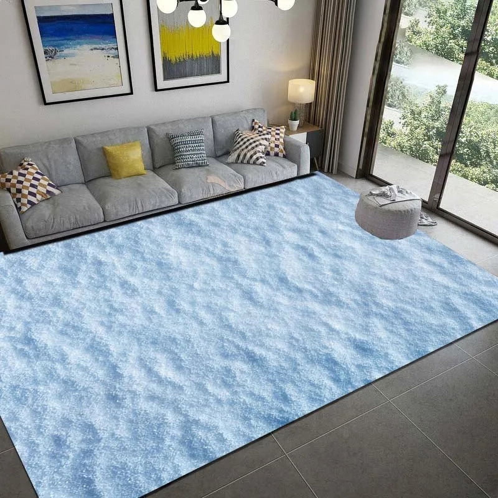 Snow Scene Carpet Rug for Winter Home r Snow Cover for Christmas Tree ...