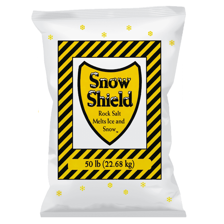 Snow Shield Rock Salt 50LB Bag - Walmart.com