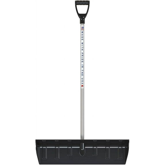 Snow Shovel with 32” Wide Plow Scoop for Driveway and Side Walks | Snow ...