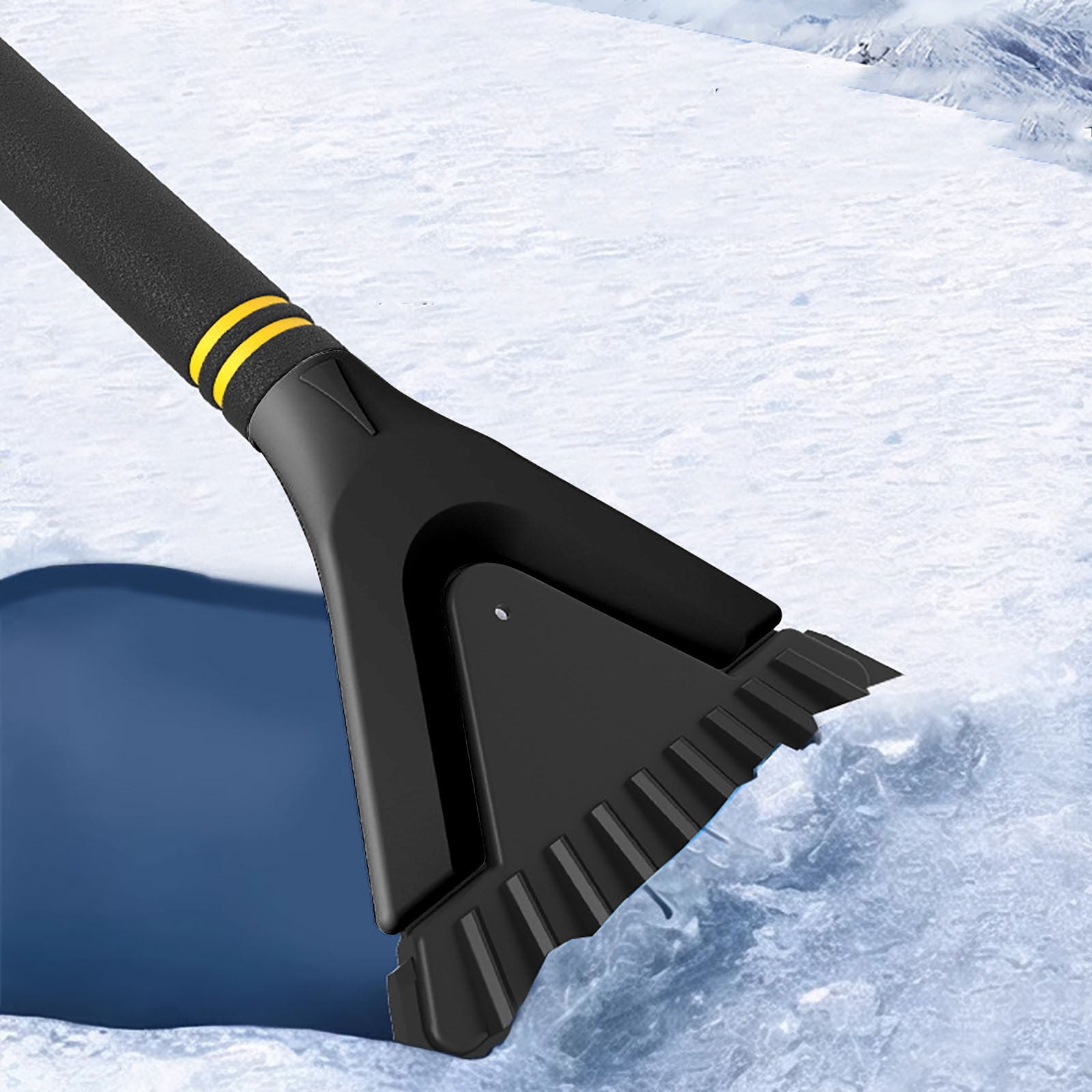 Snow Shovel, XSAOP Snow Shovel, Car Snow Scraper for Ice Removal ...