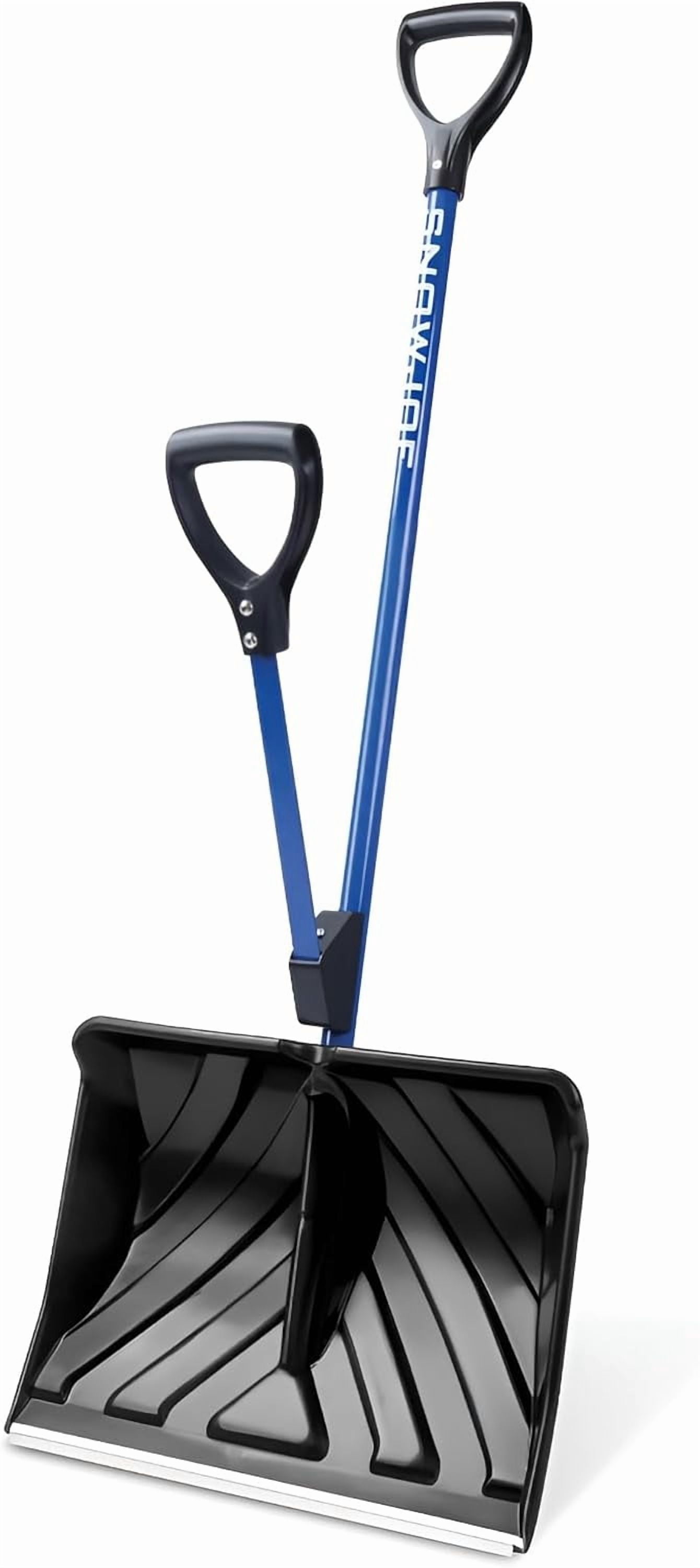 Snow Shovel with 18-Inch Blade and Assist Handle, 3.5 Lbs - Heavy-Duty ...