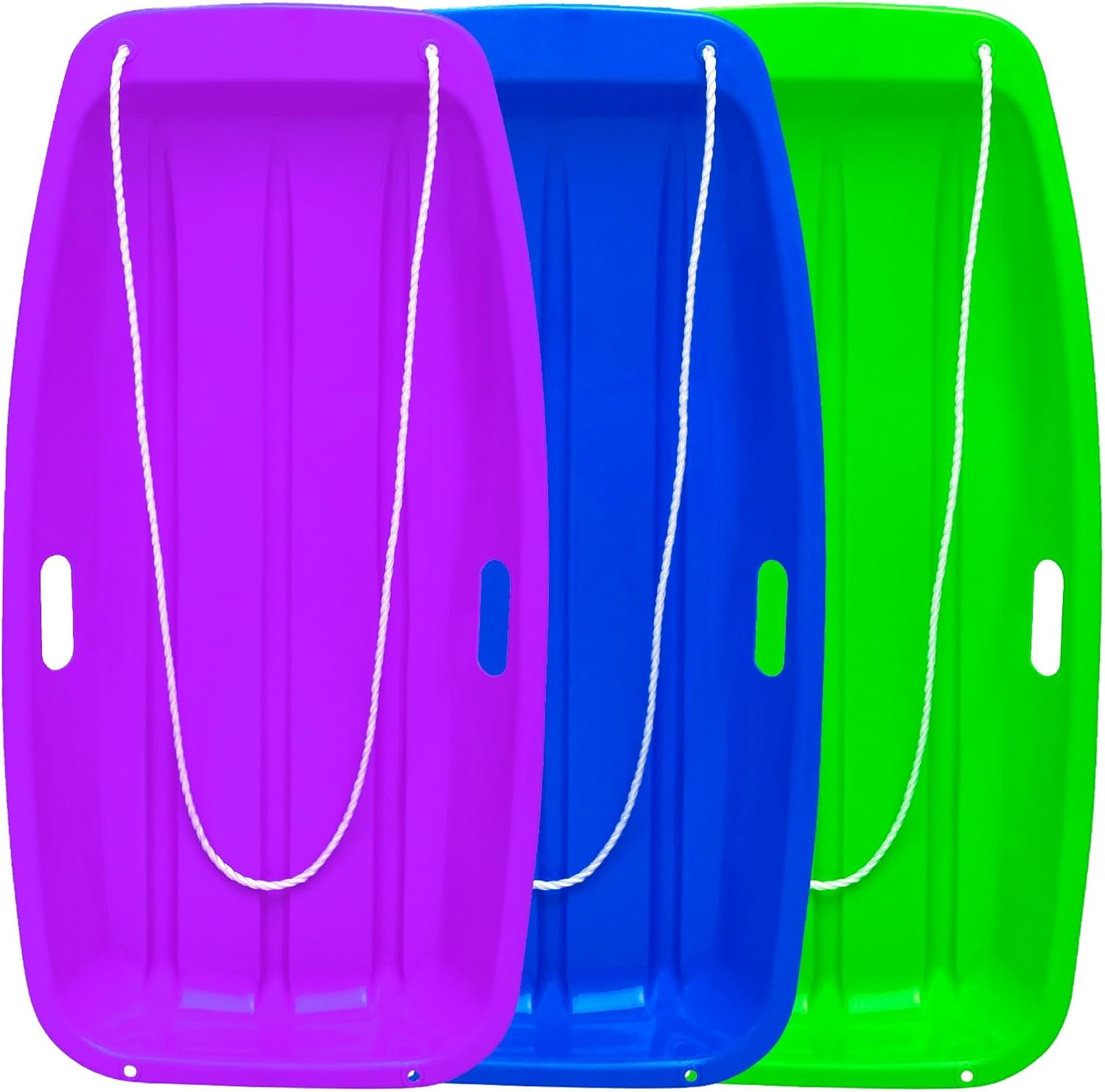 Snow Sled, Sleds for Kids and Adult - 35" Downhill Sprinter Heavy Duty ...