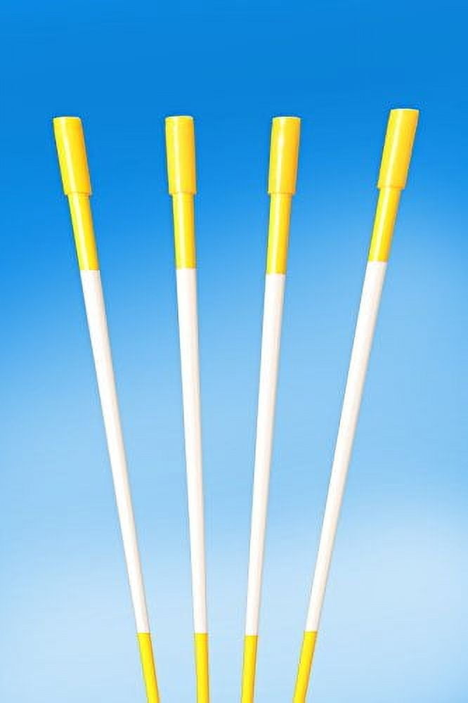 Snow Stakes, Driveway Marker, Plow Stakes, 5/16" Thick X 48" Yellow ...