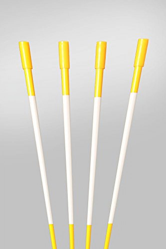 Snow Stakes, Driveway Marker, Plow Stakes, 5/16" Thick X 48" Yellow ...
