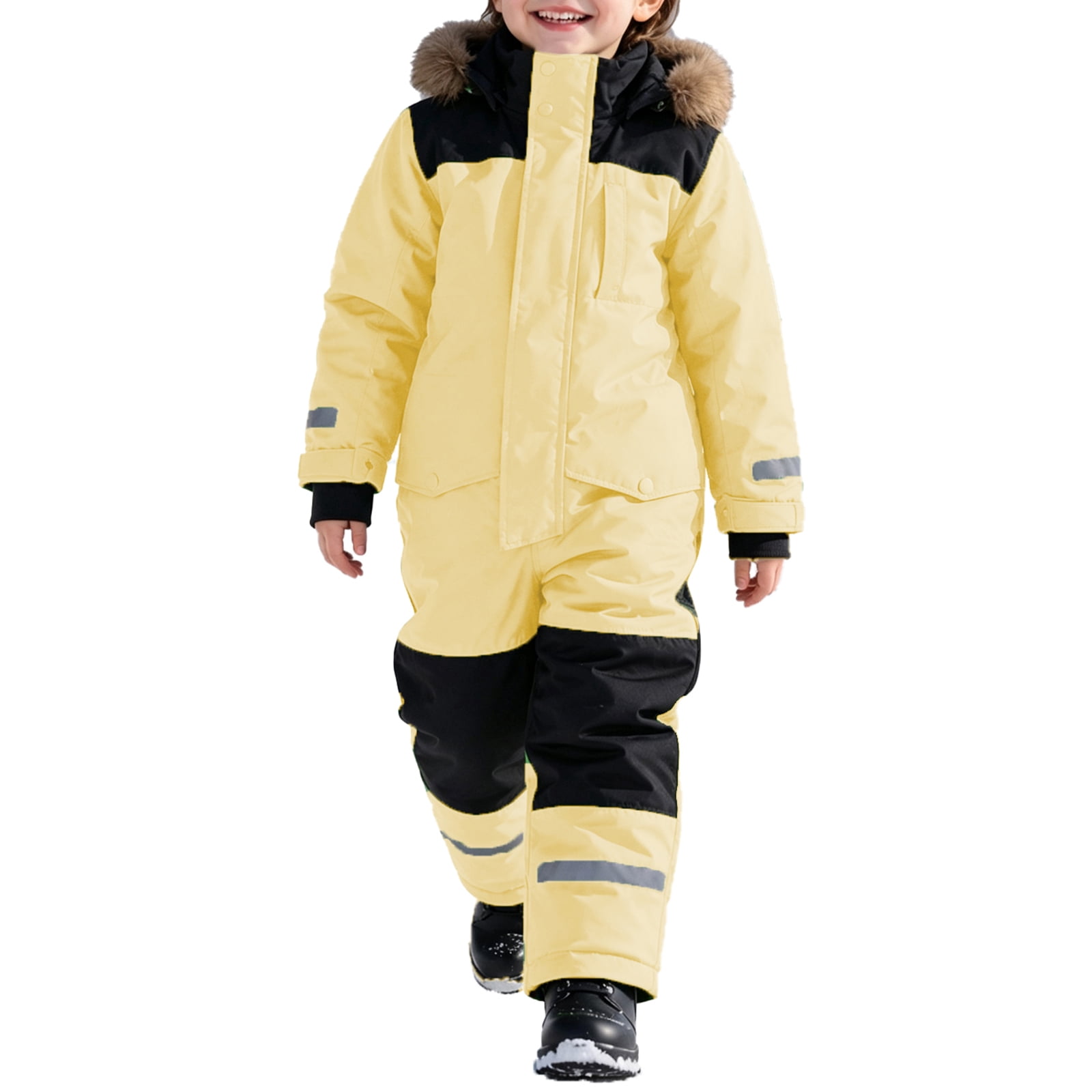 Snow Suit For Children's Snowsuit Winter Outdoor Overalls Snowboarding ...