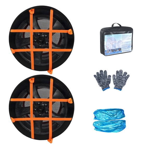 Snow Tire Traction Socks Easy installs Portable Designs Traction ...