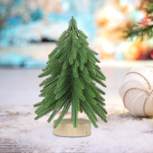 Snow Trees,Mini Christmas Tree Artificial Christmas Tree,Miniature Xmas ...