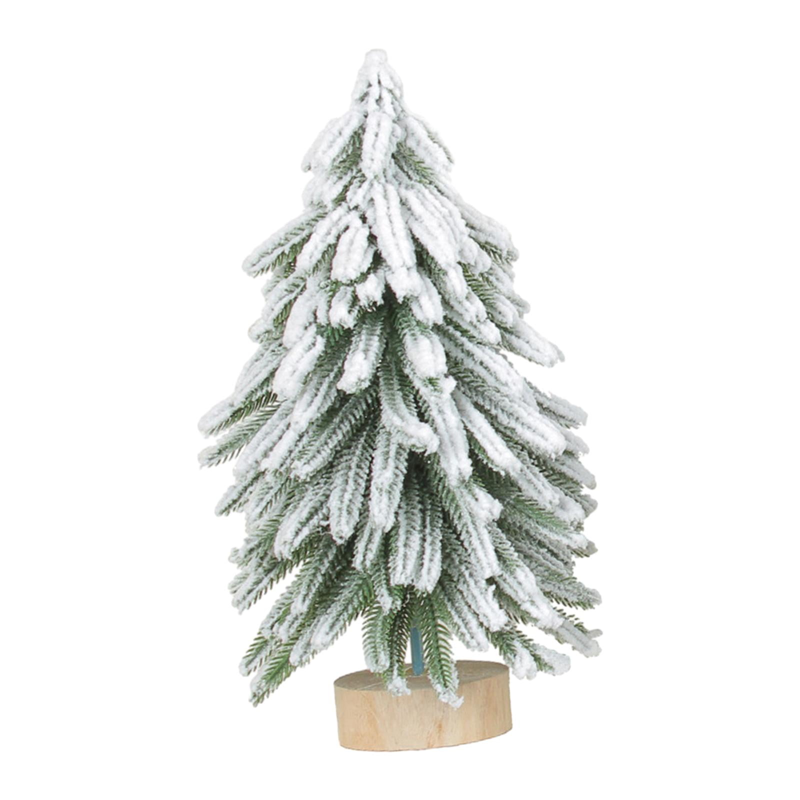 Snow Trees,Mini Christmas Tree Artificial Christmas Tree,Miniature Xmas ...