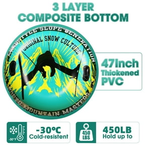 Shop Snow Sleds for Kids and Adults with Bright Colors and Fun Designs