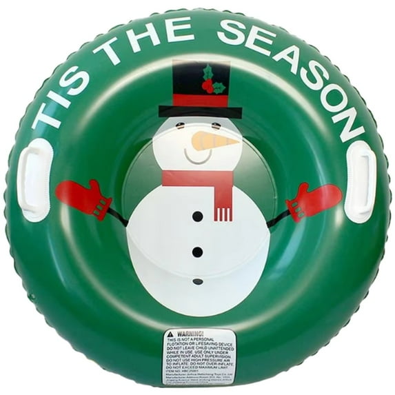 Snow Tube, Inflatable Snow Sled for Kids and Adult, Thickened Heavy ...