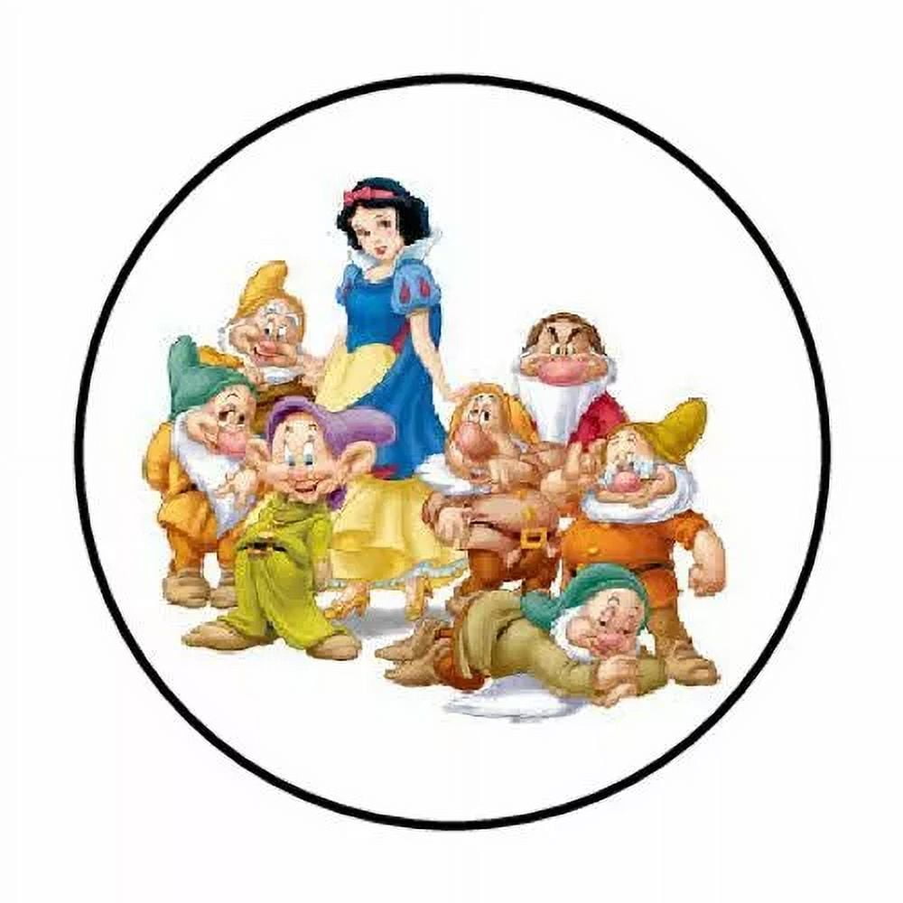 Snow White 7 Dwarfs Sticker Phone Decal Water Bottle Stickers Car ...