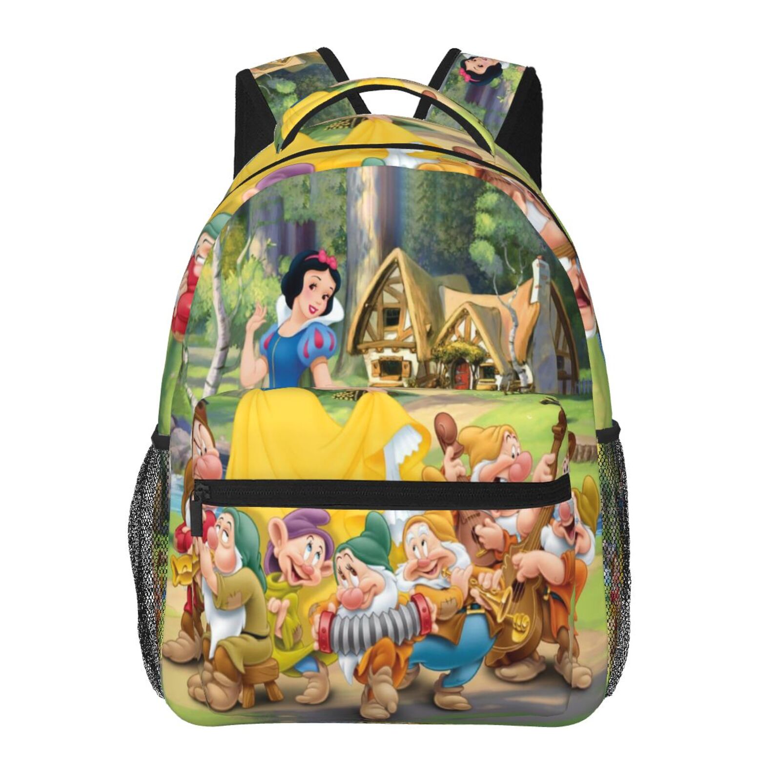 Snow Whit Backpac Cute Cartoon Lightweight Backpac Outdoor Travel ...