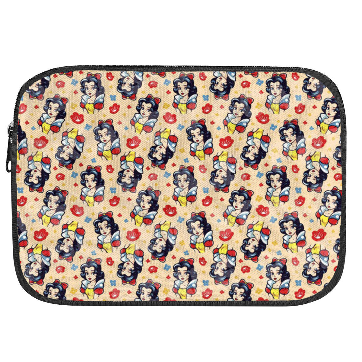 Snow White Cartoon Laptop Sleeve Tablet Sleeve for Office Travel ...