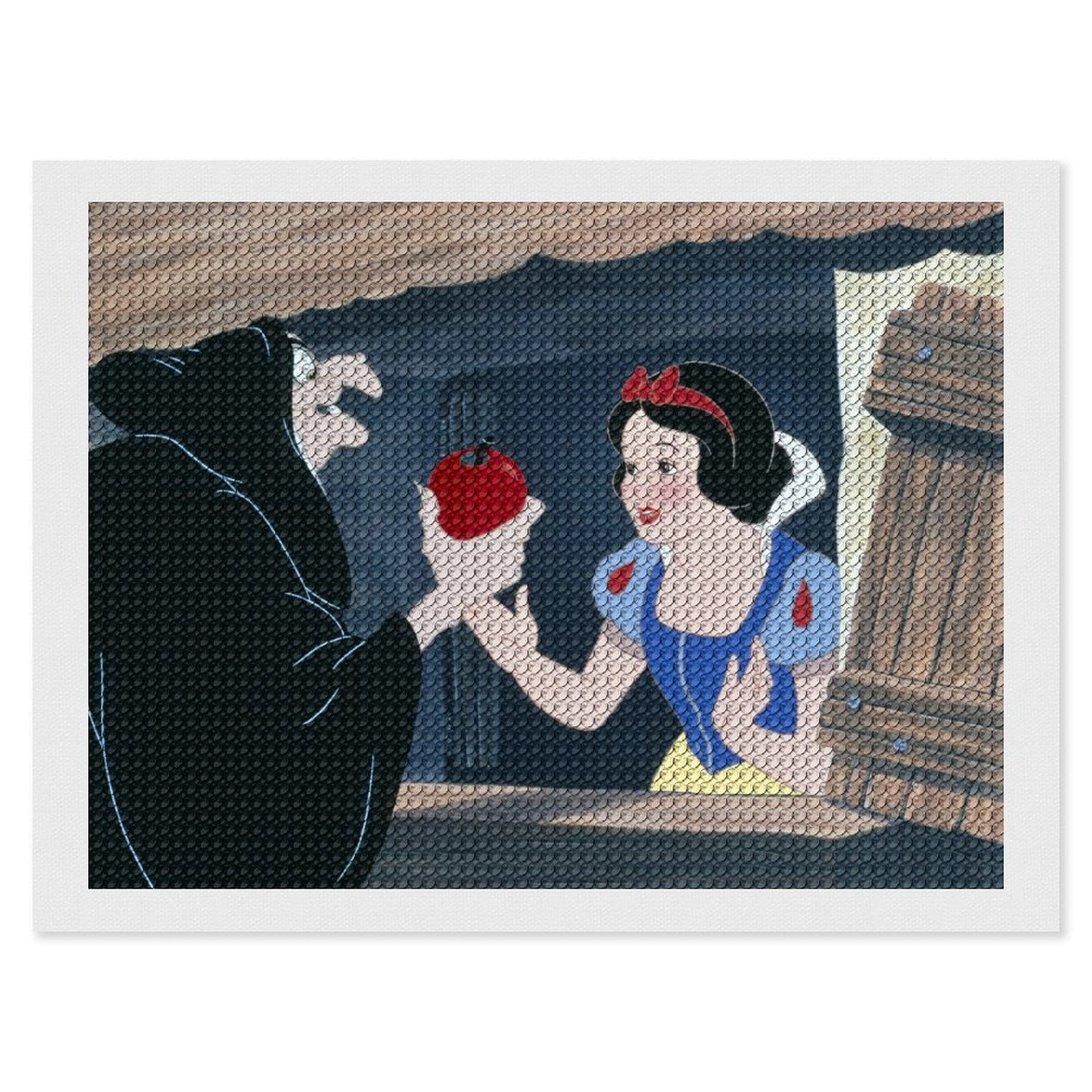 Snow White Diamond Arts Kits for Adults Diamond Art Gem Art Painting ...