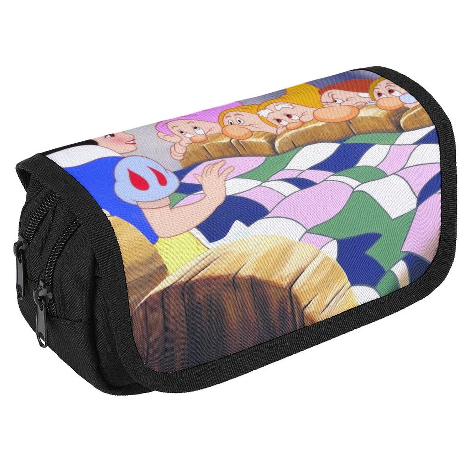 Snow White Double Pencil Cases, Large Capacity Pencil Pouch, Aesthetic ...