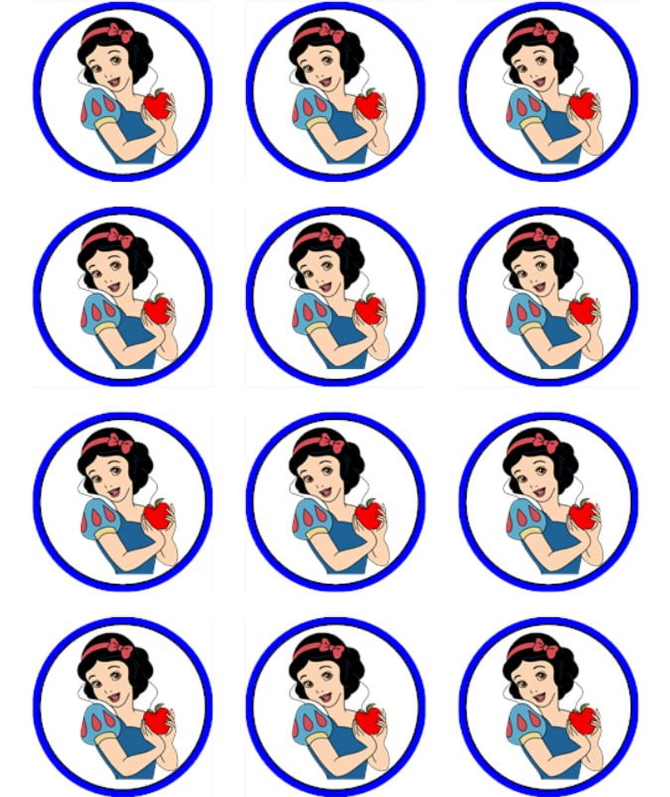 Snow White Image Edible Cake Topper - Walmart.com