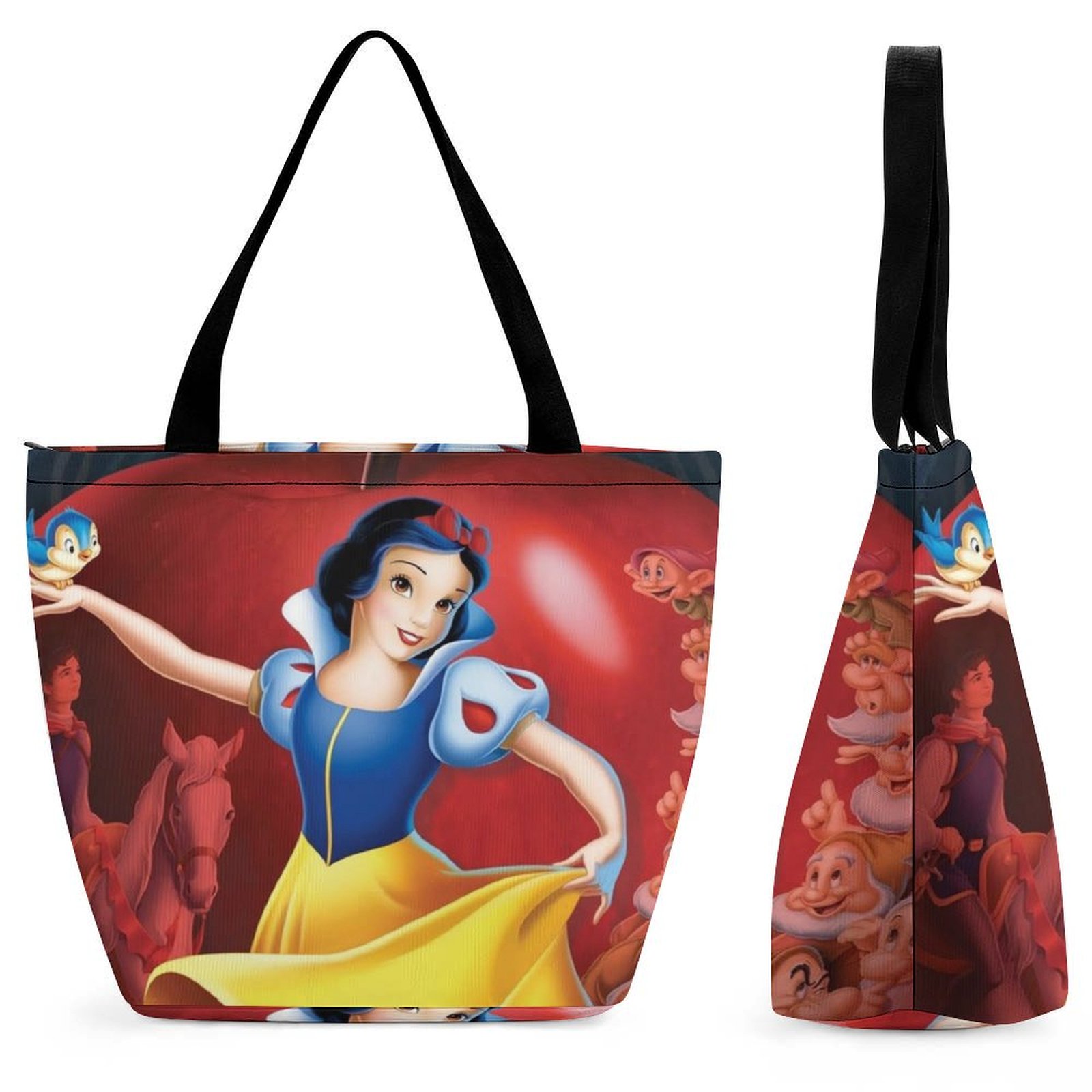 Snow White Large Vacation Theme Park Purse, Travel Bag, Gym Bag, Work ...