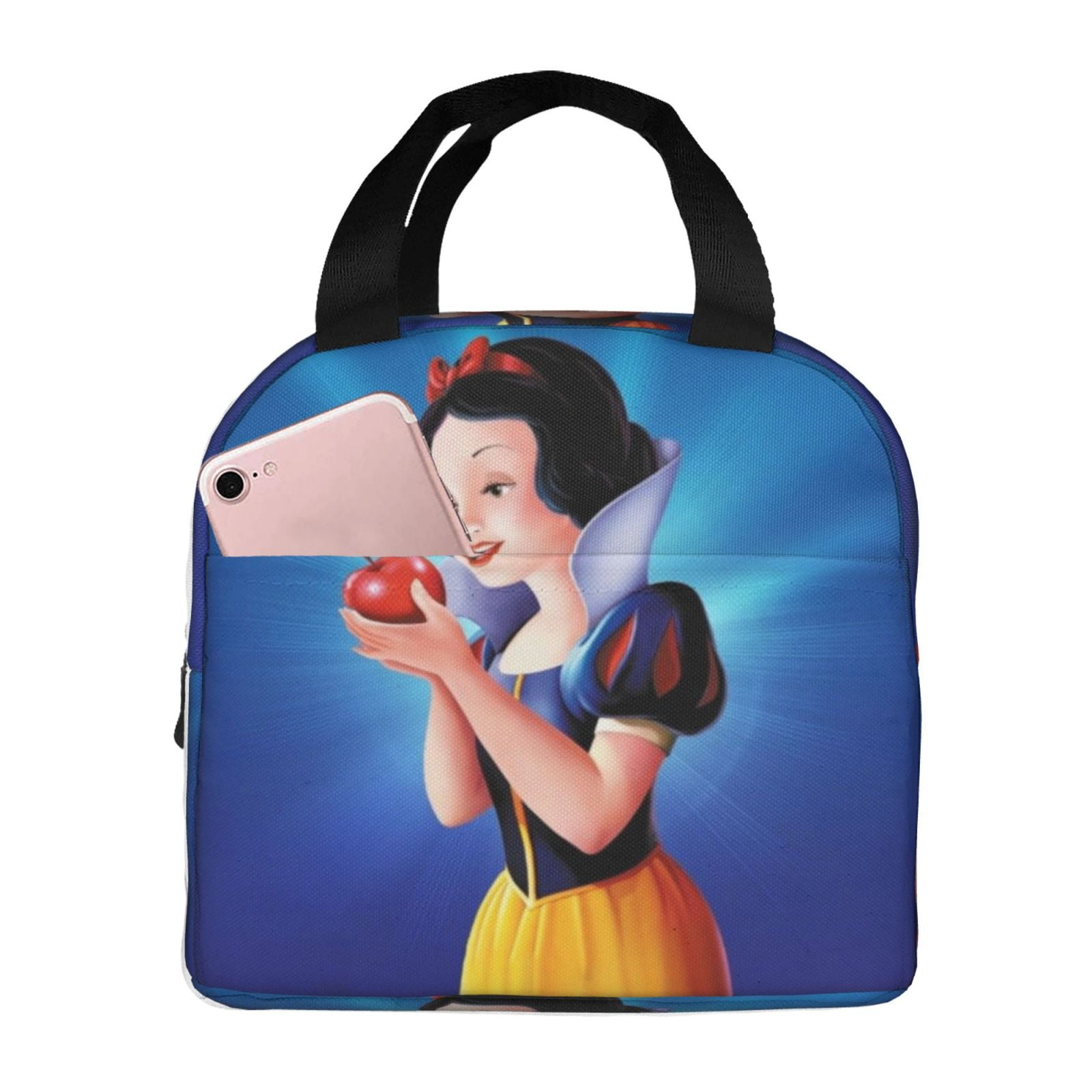 Snow Whit Lunch Bag Insulated Lunch Box Reusable Cooler Cartoon Lunch ...