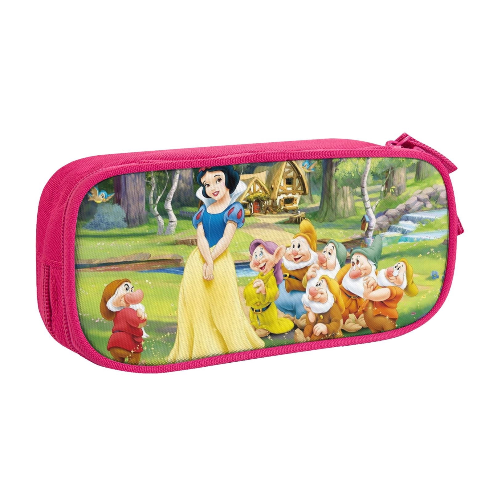 Snow White Pencil Case, Large Capacity Pencil Pouch, Aesthetic Zipper ...