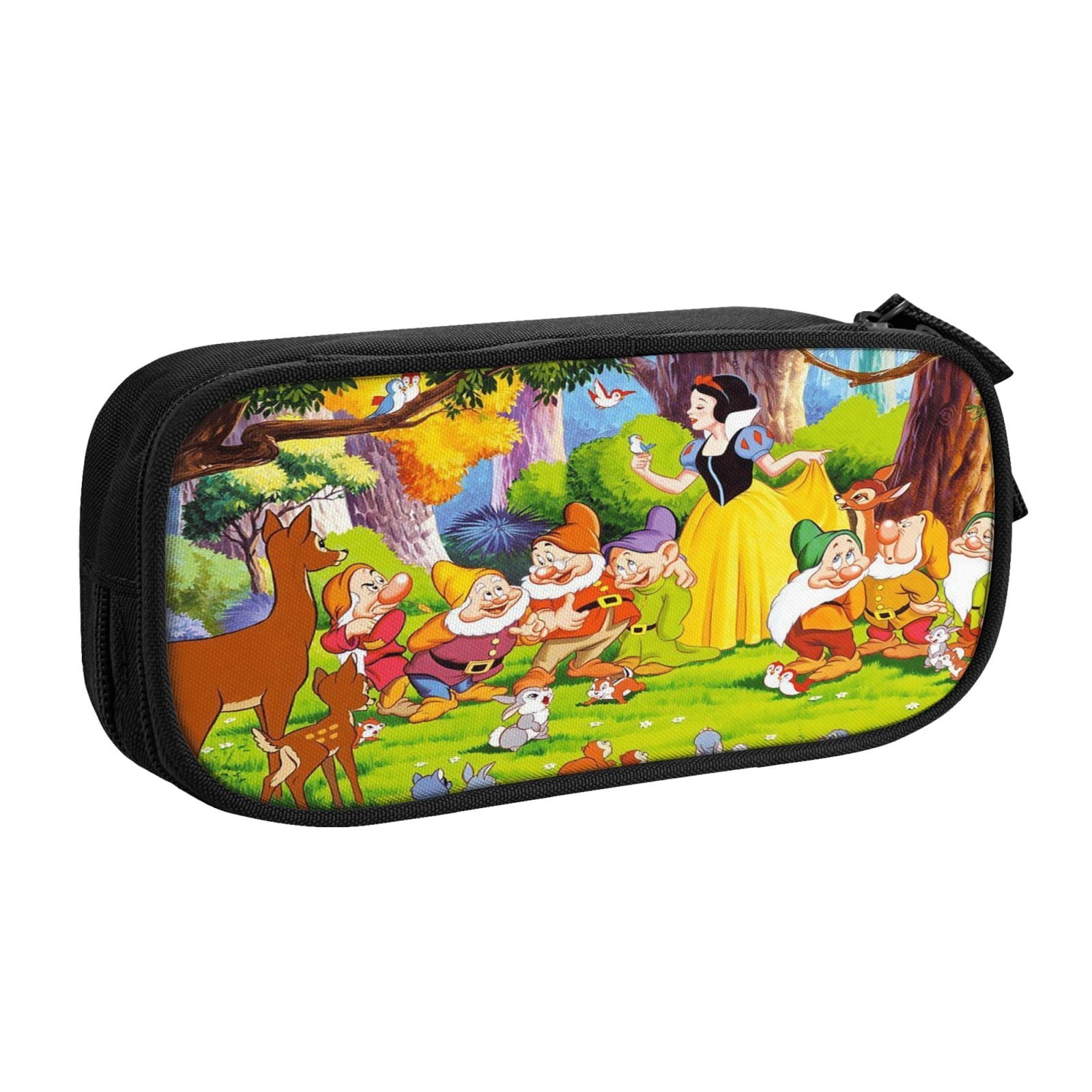 Snow White Pencil Case, Large Capacity Pencil Pouch, Aesthetic Zipper ...