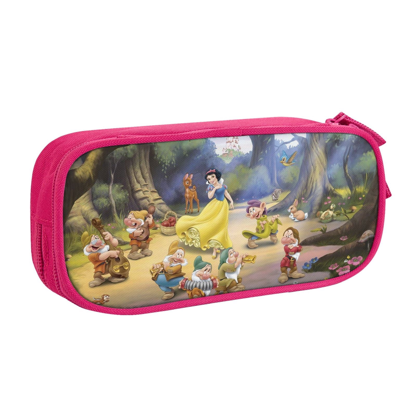 Snow White Pencil Case, Large Capacity Pencil Pouch, Aesthetic Zipper ...