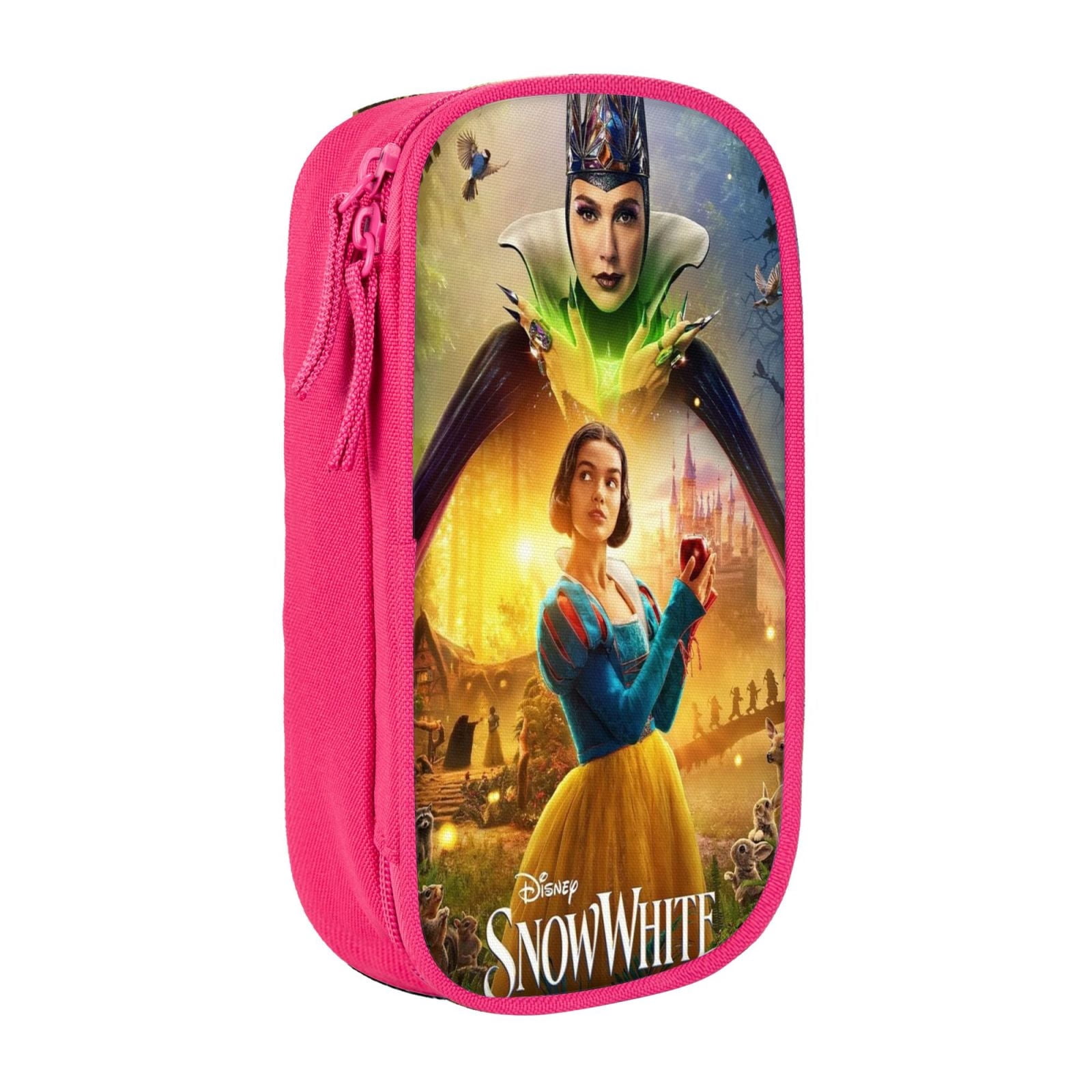 Snow White Pencil Case, Large Capacity Pencil Pouch, Aesthetic Zipper ...