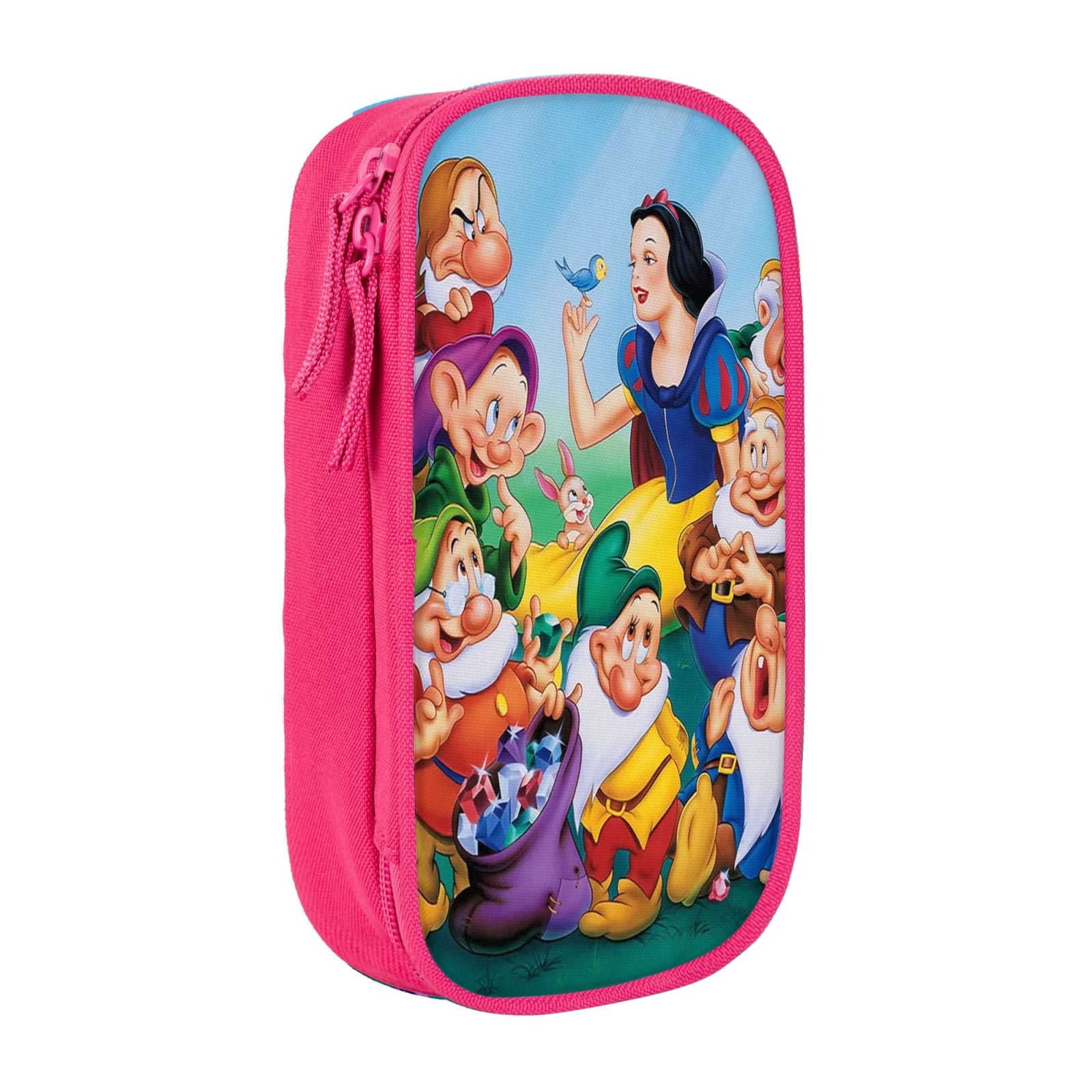 Snow White Pencil Case, Large Capacity Pencil Pouch, Aesthetic Zipper ...
