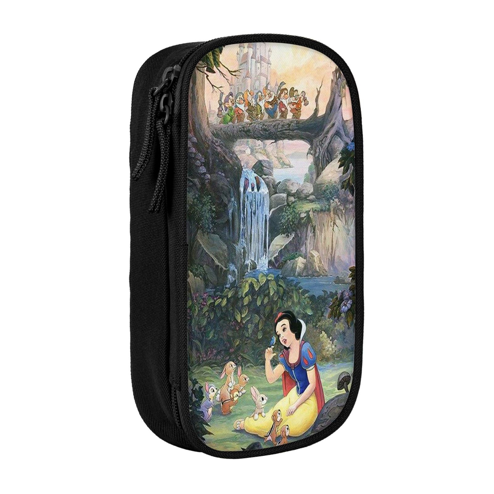 Snow White Pencil Case, Large Capacity Pencil Pouch, Aesthetic Zipper ...