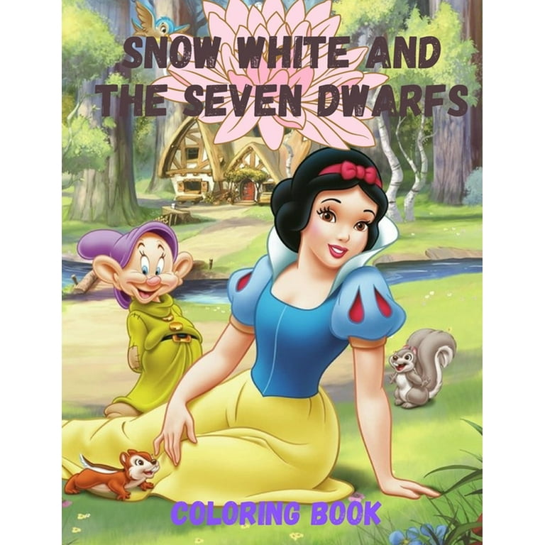 Snow White Seven Dwarfs Coloring Pages