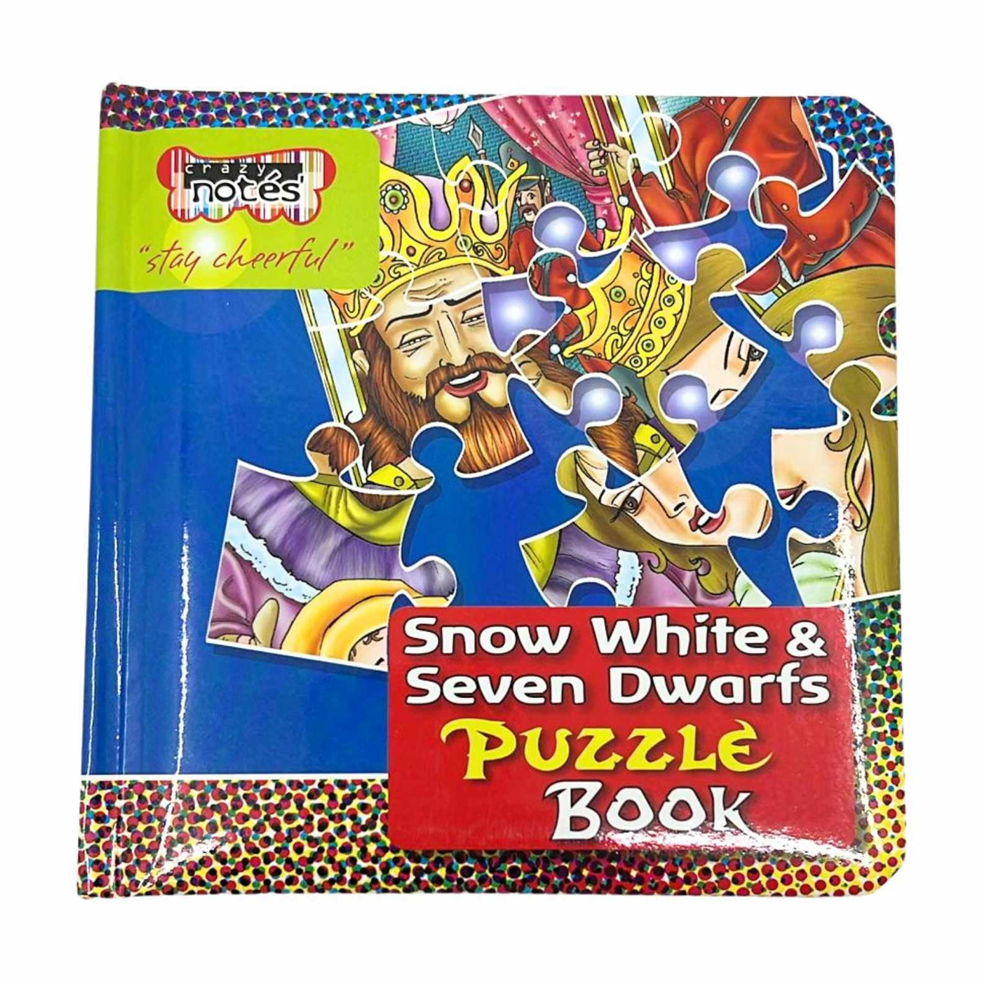 Snow White Seven Dwarfs Jigsaw Puzzle Book Story book - Walmart.com
