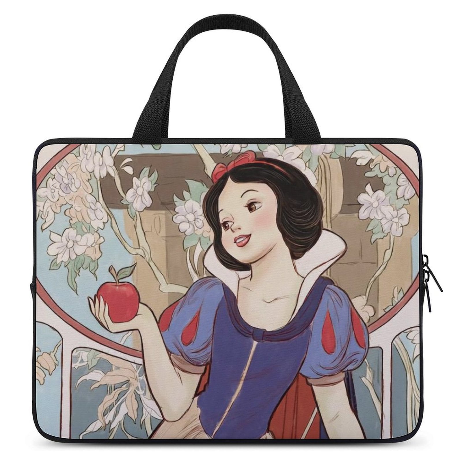 Snow White Stylized 12 Inch Laptop Bag,Expandable Computer Bag Laptop ...