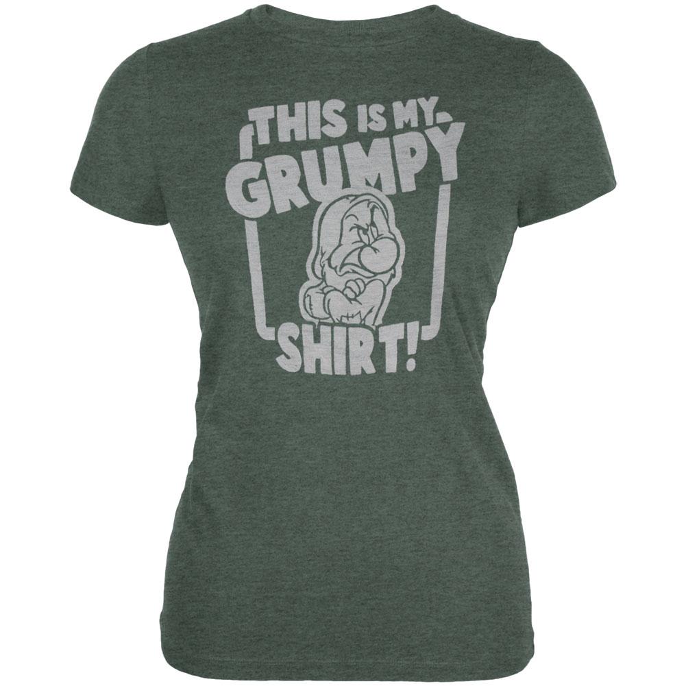 Snow White - This Is My Grumpy Shirt Juniors T-Shirt - Large - Walmart.com