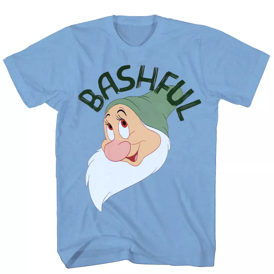 Snow White and Seven Dwarfs Bashful Face T-Shirt - Walmart.com
