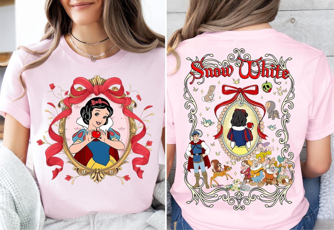 Snow White and the Seven Dwarfs T-Shirt, Disney Snow White Shirt ...