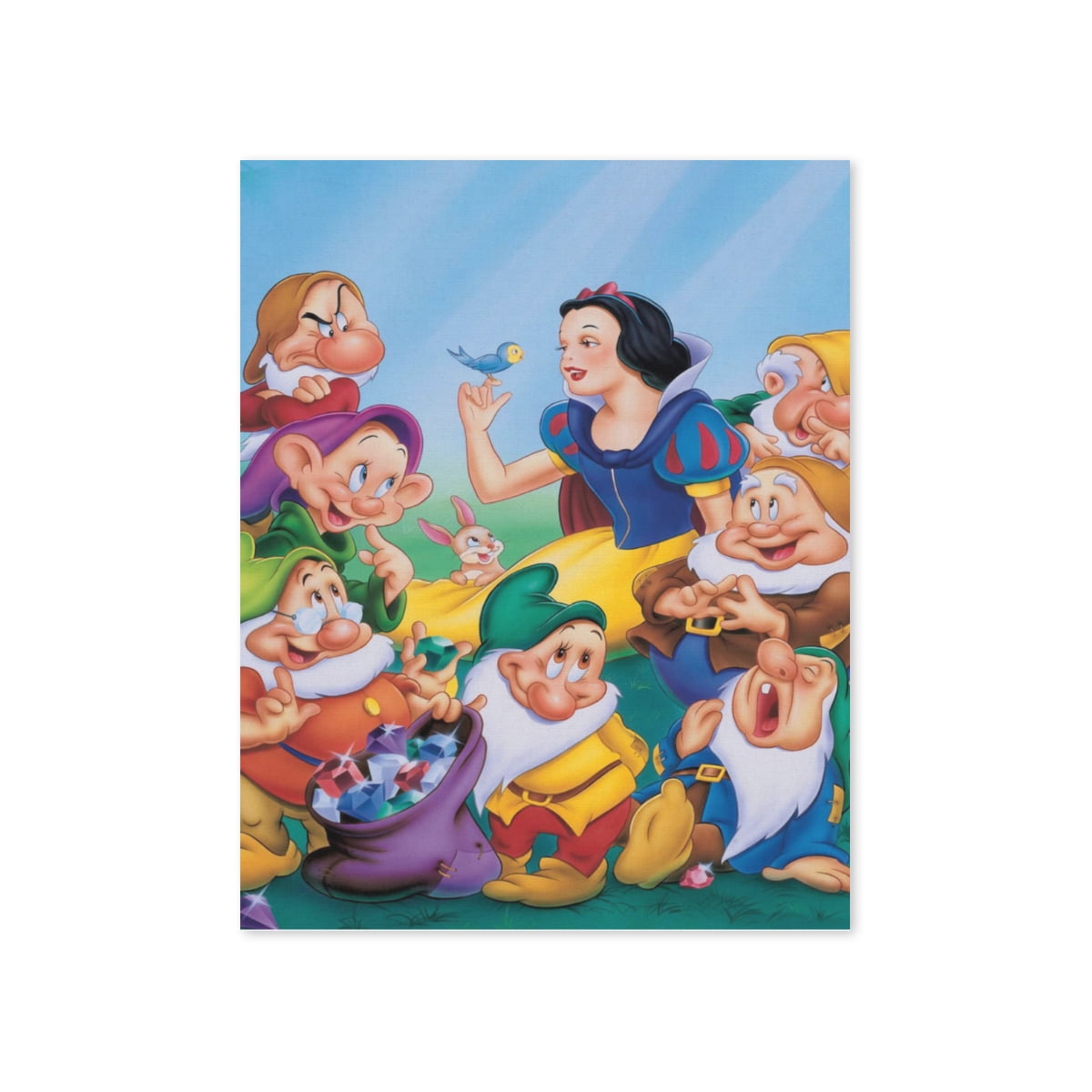 Snow White poster Wall Art -Bedroom Paintings Frameless Paintings ...