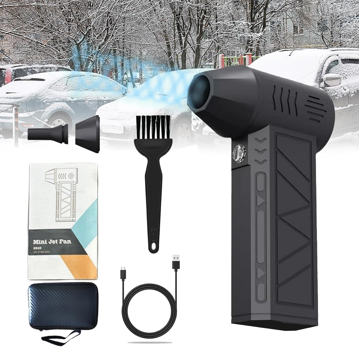 Snow Whiz,SnowWhiz LED Turbo Blower,Snow Whiz Blower for Vars,Turbo ...