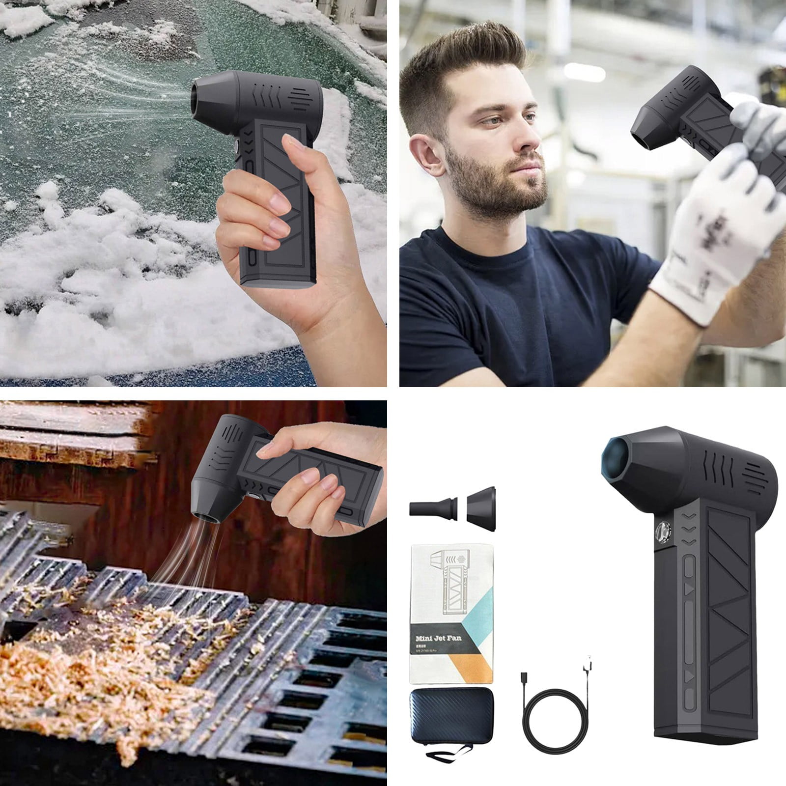 Snow Whiz Turbo Blower Mini Turbo Snow Blower Snow Whiz Led Turbo ...